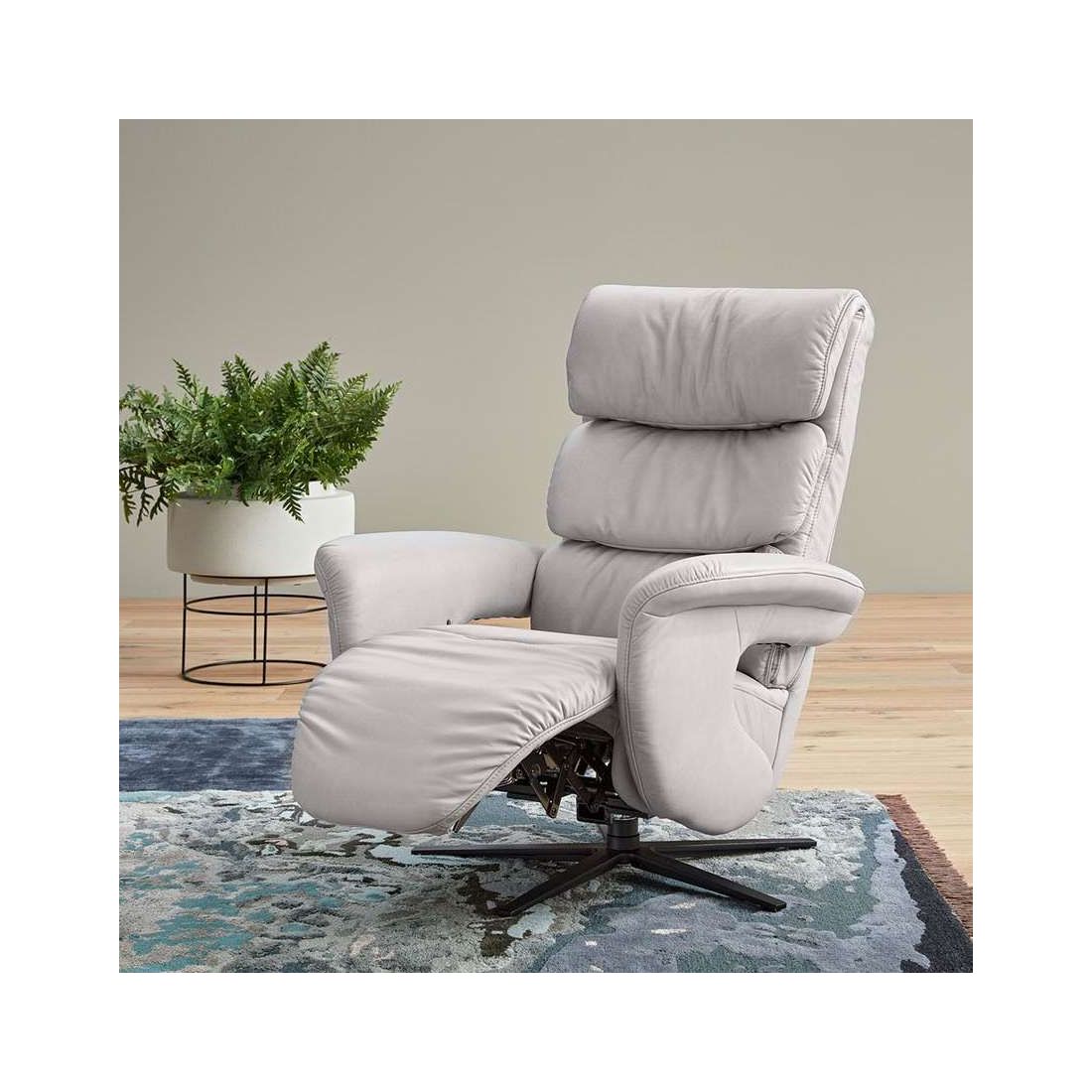 Fauteuil de relaxation Easy Swing 7628 / 1 moteur / bleu sea - HIMOLLA ...