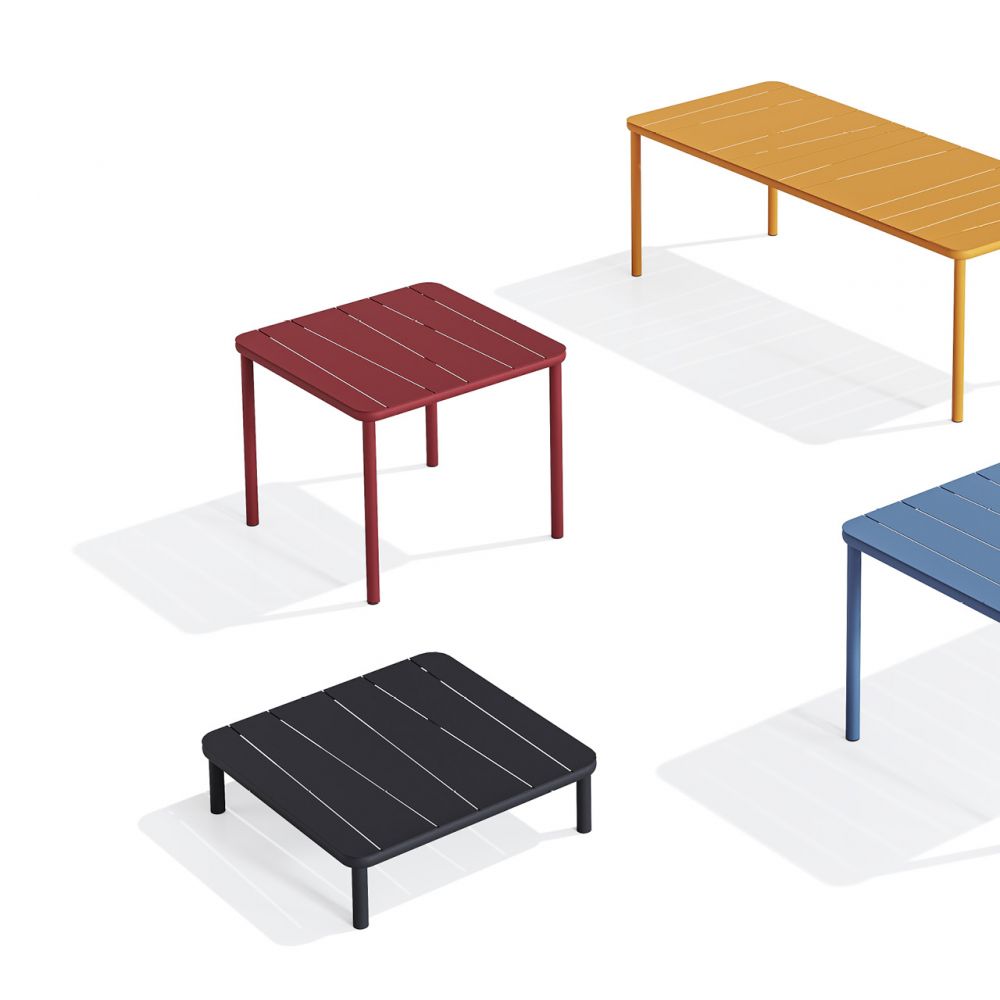 Table Carrée Bangi 90cm - Babel D | Brayé